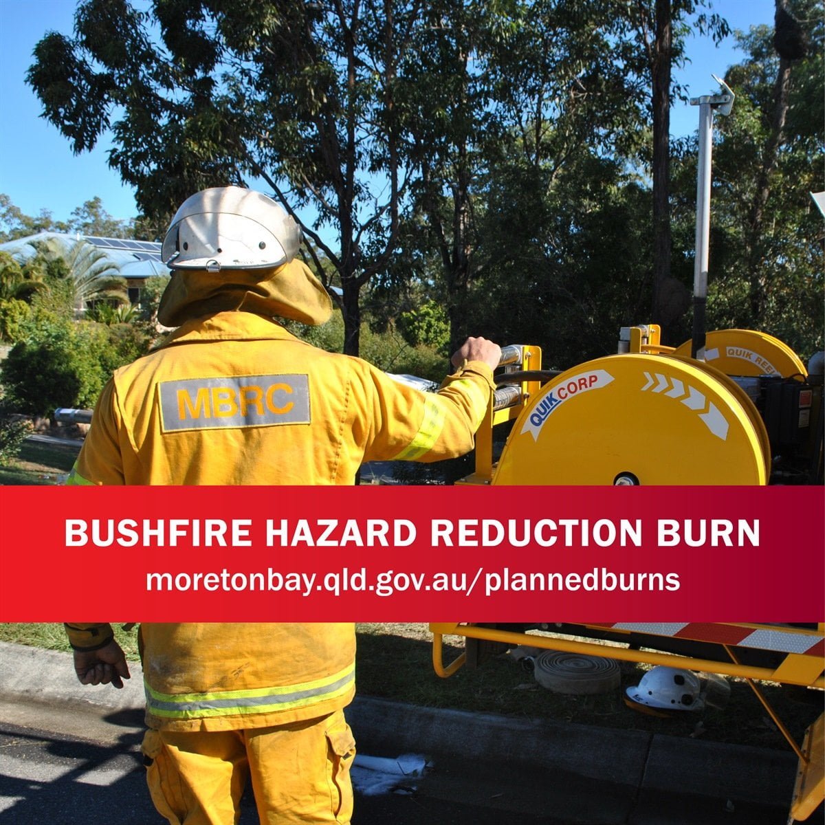 Hazard Reduction Burn - Highvale - Moreton Bay Thrive