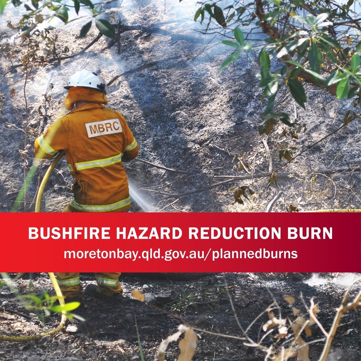 Hazard Reduction Burn - Morayfield - Moreton Bay Thrive