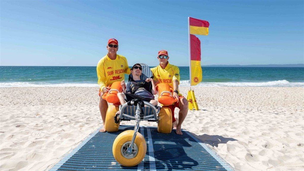 Popular Beach Matting Trial Now Permanent - Moreton Bay Thrive